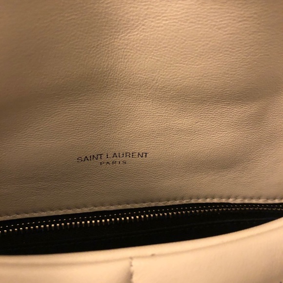 Yves Saint Laurent | Bags | Ysl Off White Crossbody Puffer | Poshmark